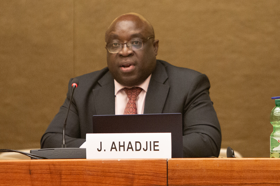 Jerry Ahadjie, Chief Minerals Officer, African Development Bank - IGF ...