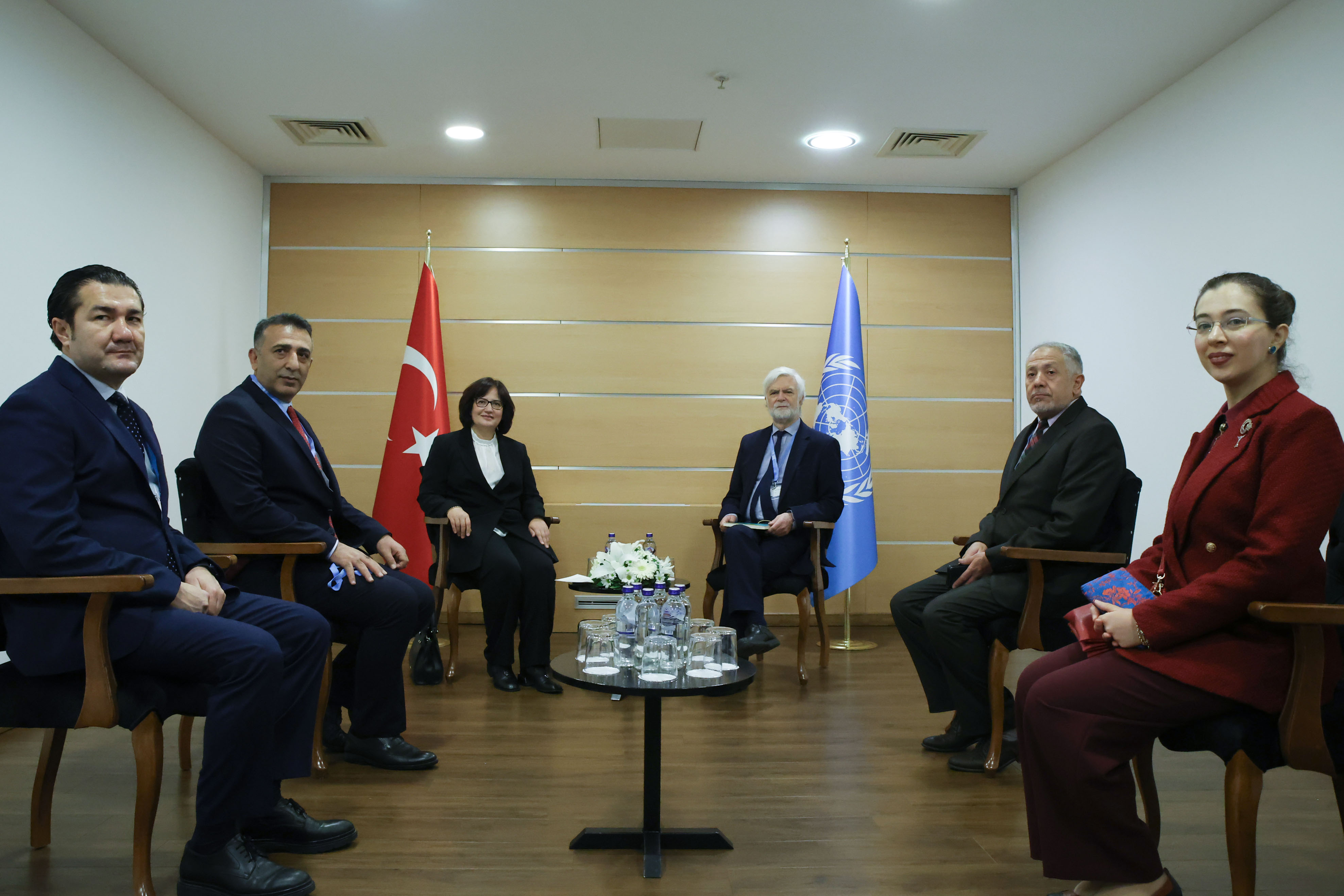 Bilateral meeting of IPCC Chair Jim Skea and Fatma Varank, Deputy ...