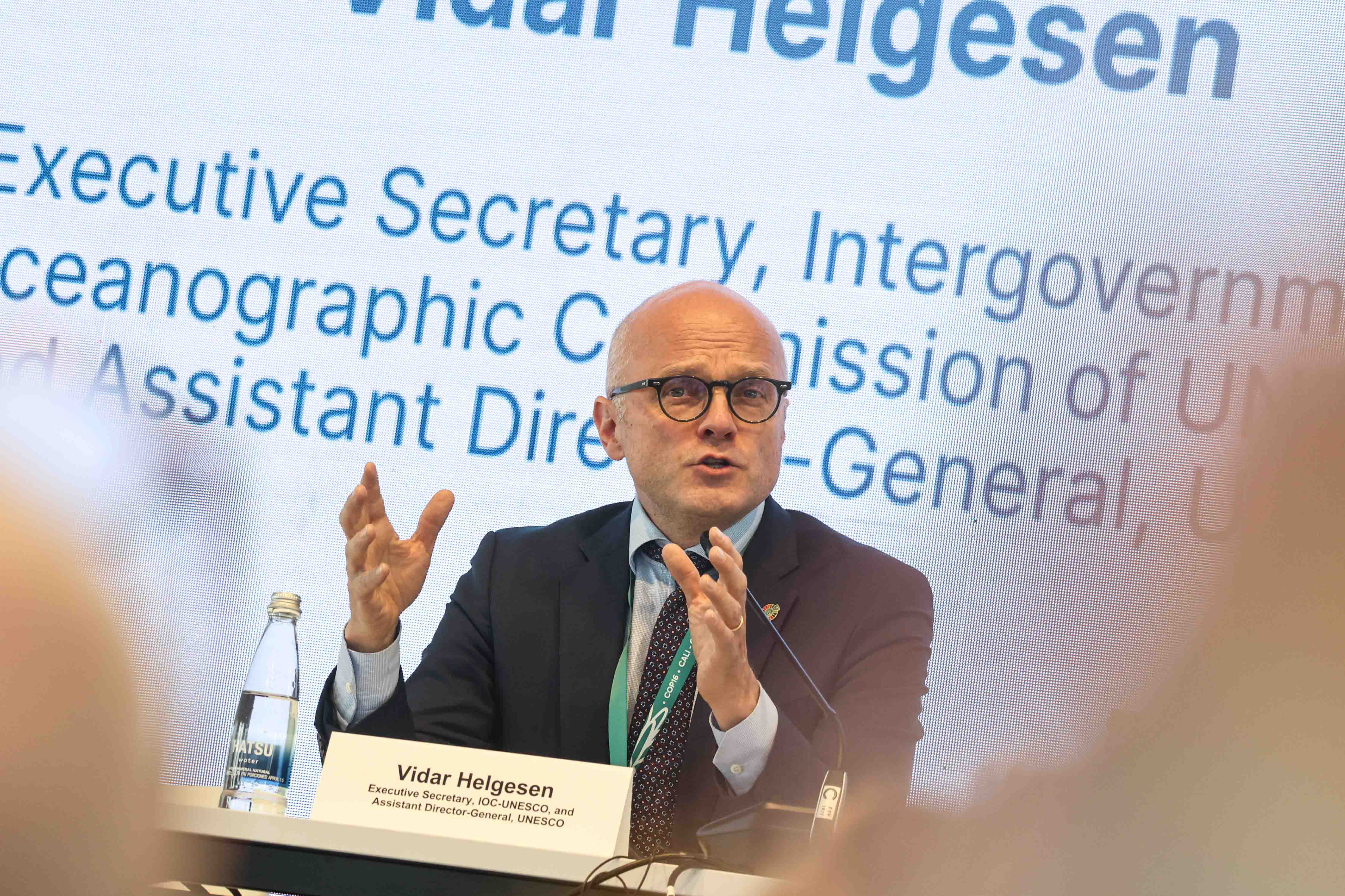 Vidar Helgesen, Executive Secretary, Intergovernmental Oceanographic ...