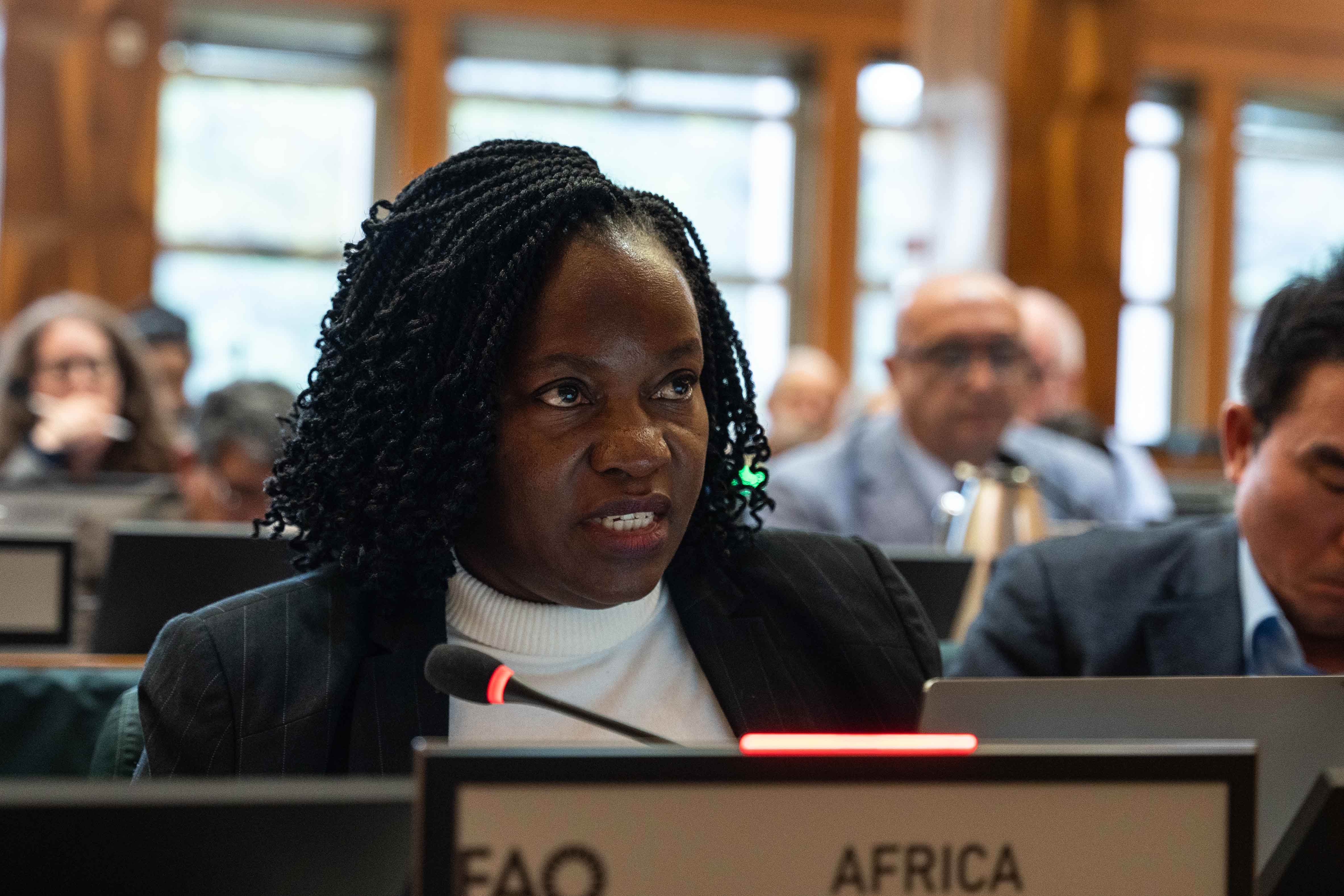 Sarah Naigaga, Africa - ITPGRFA_OEWG13_1april2025-photo | IISD Earth ...