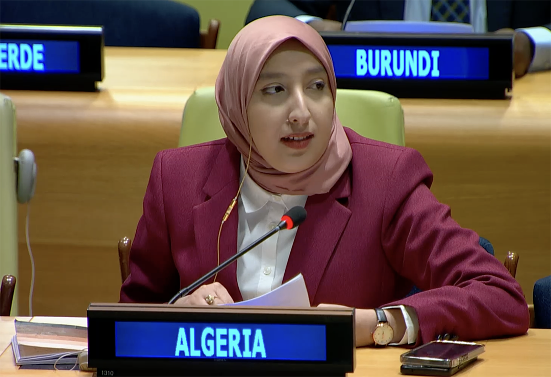 Algeria - UNFF20 - 5May2025 | IISD Earth Negotiations Bulletin