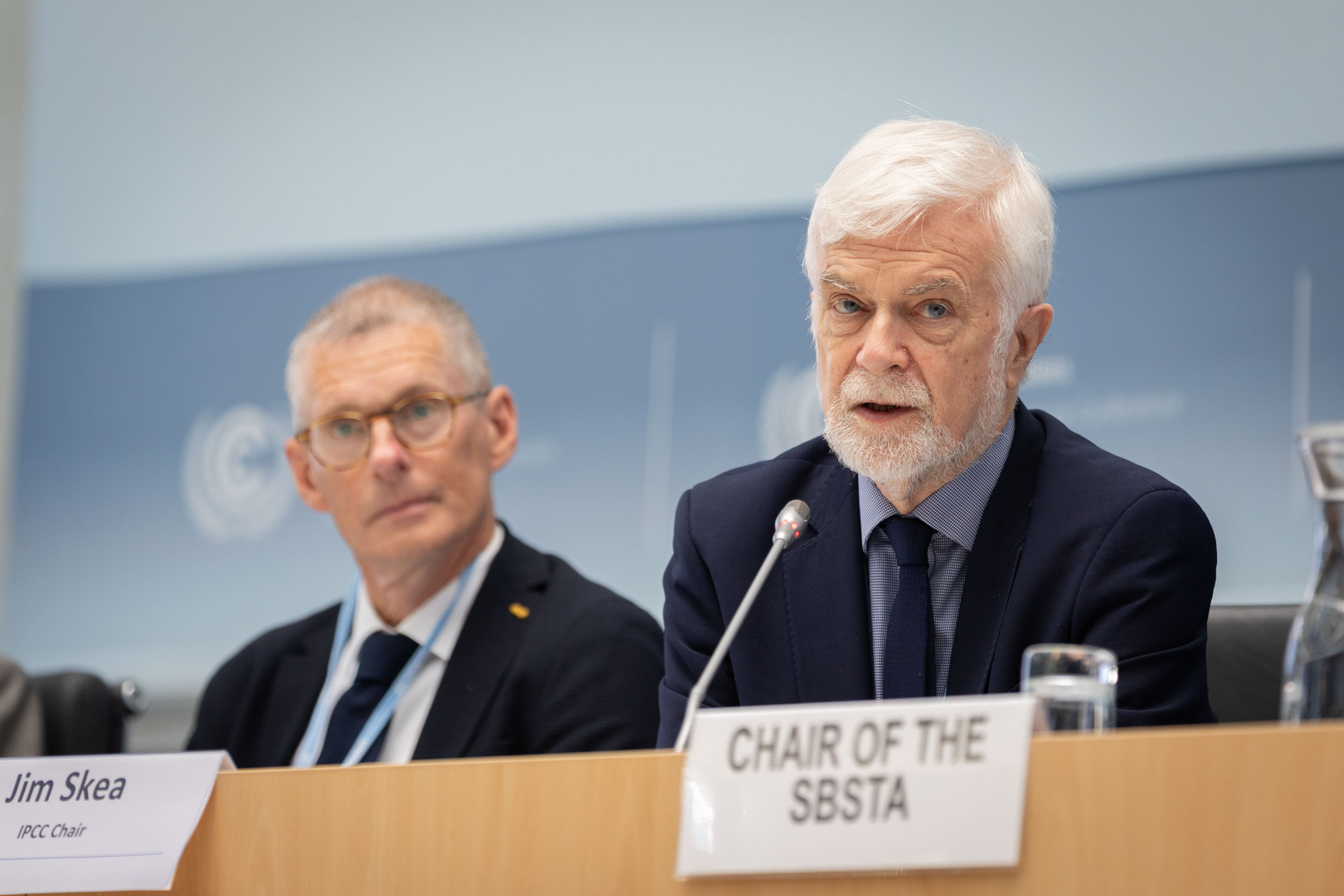 Jim Skea, IPCC Chair - SB62 - 20Jun25 - photo | IISD Earth Negotiations ...