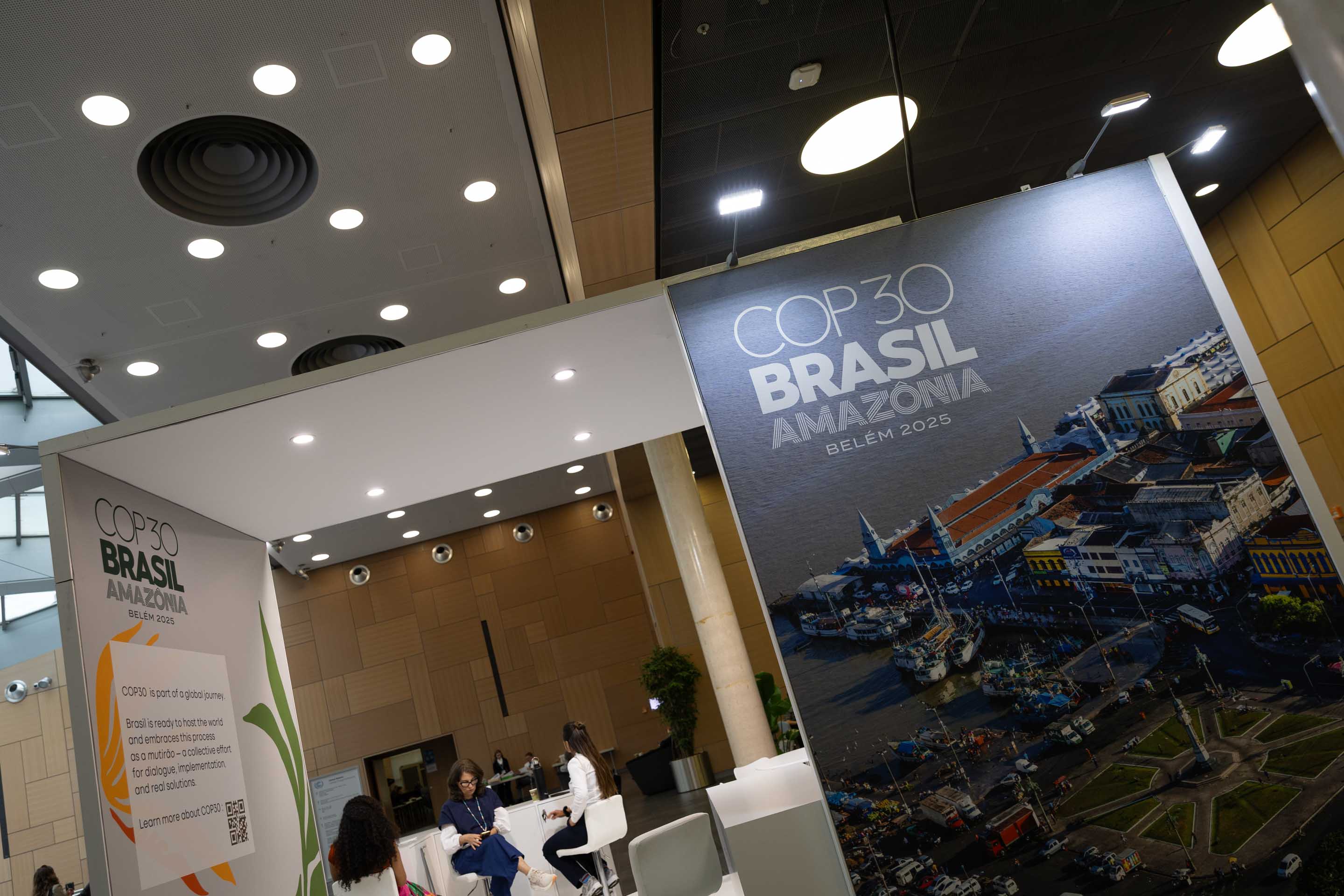 Belem stand - SB62 - 26Jun25 - photo | IISD Earth Negotiations Bulletin