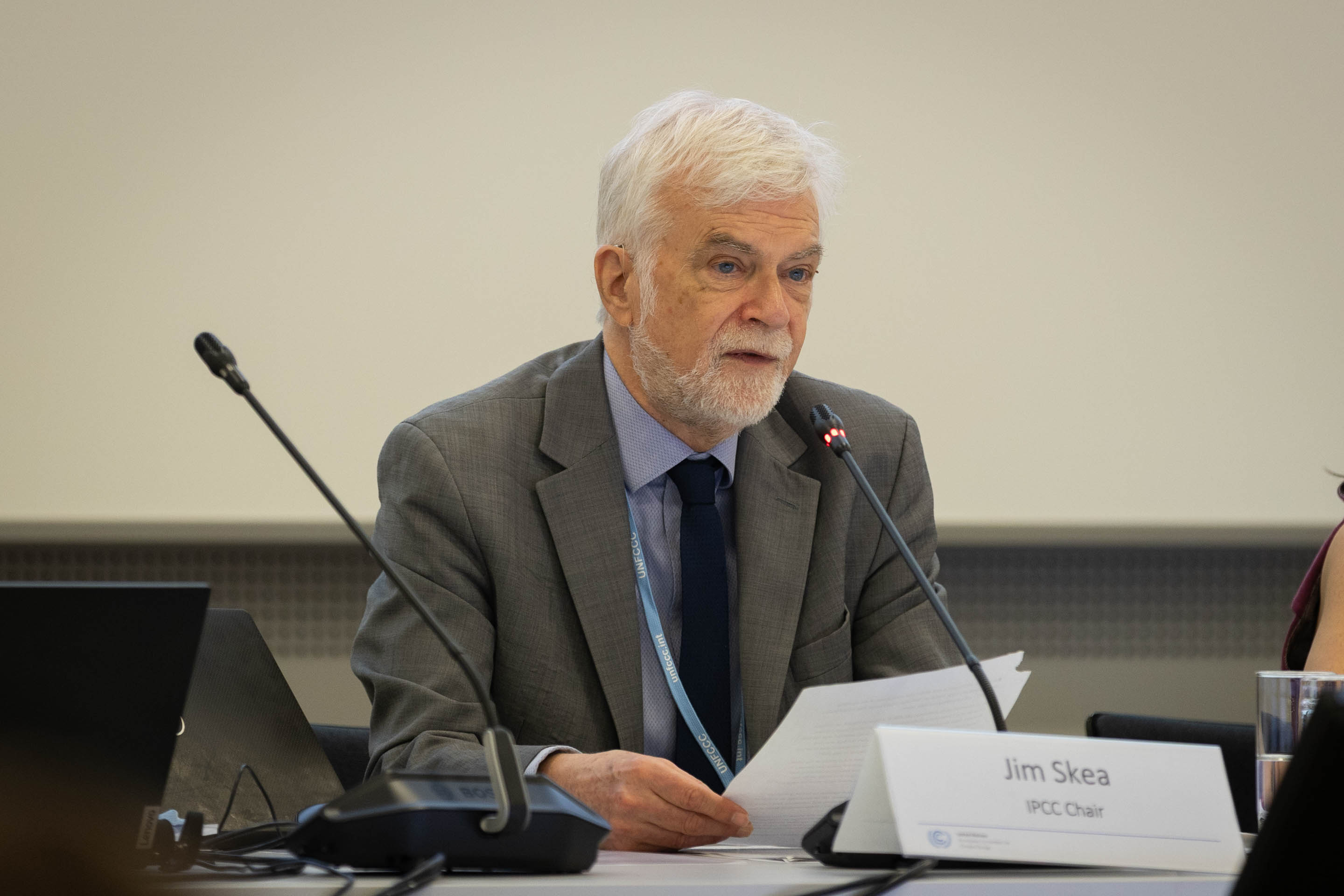 Jim Skea, Chair, Intergovernmental Panel on Climate Change (IPCC ...