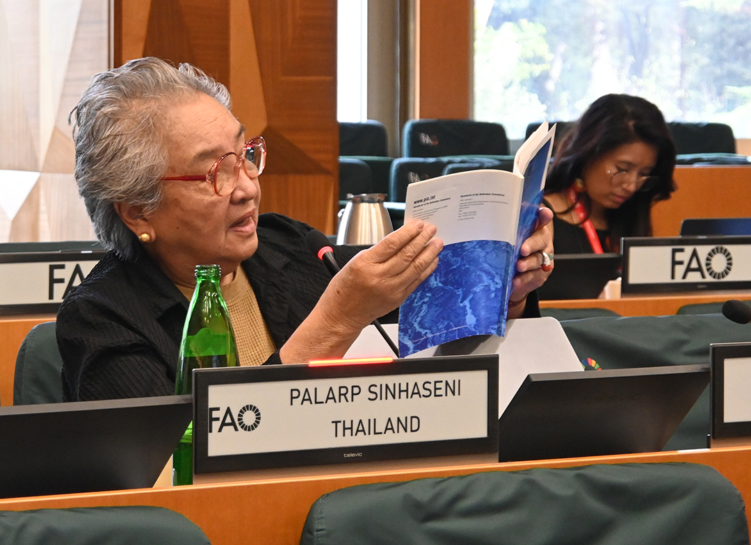 CRC member Palarp Sinhaseni, Thailand -CRC21- 24Sep2025 | IISD Earth ...
