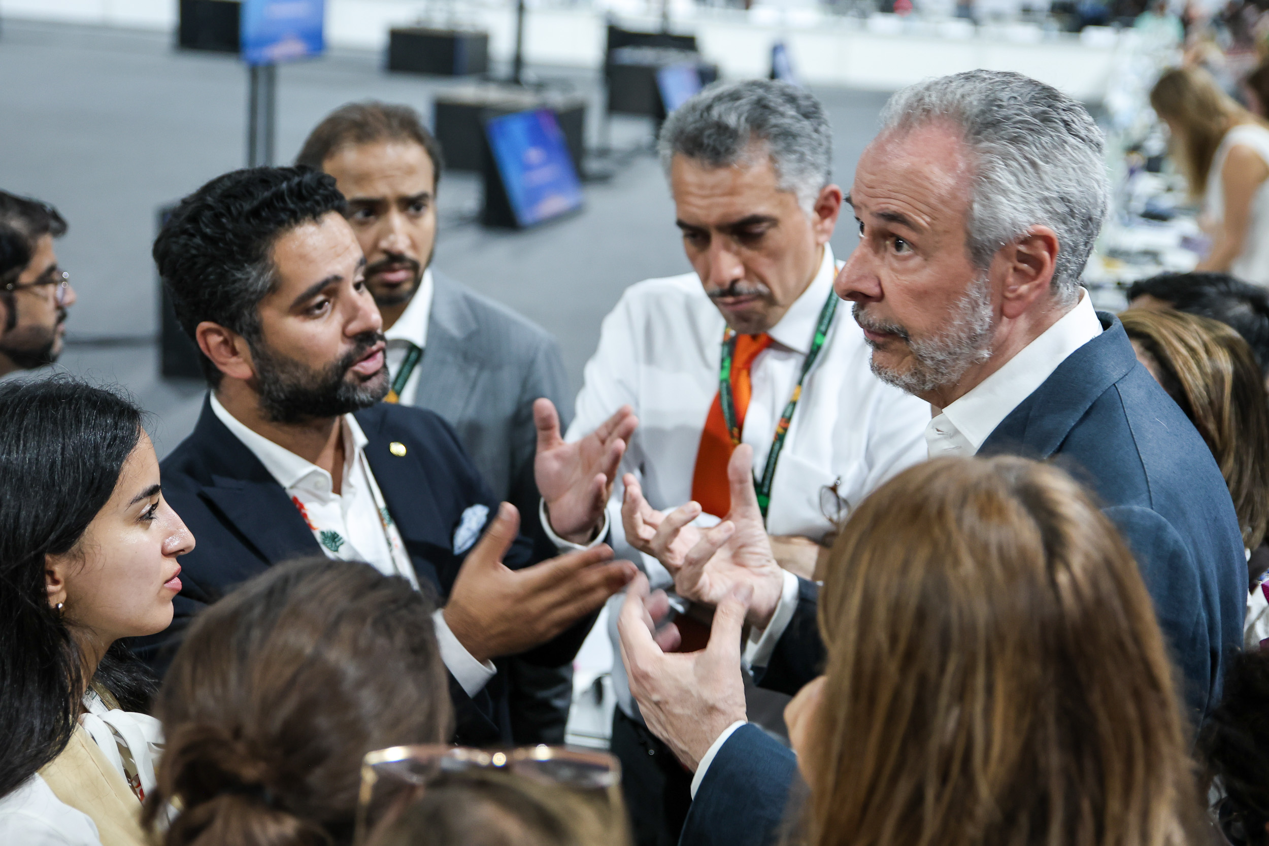Albara Tawfiq, Saudi Arabia, and COP 30 President André Corrêa do Lago ...