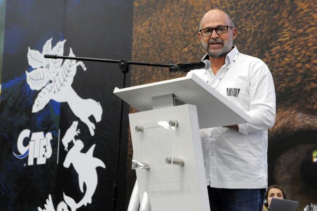 Carlos Manuel Rodríguez, GEF CEO and Chairperson - CITES CoP19 ...