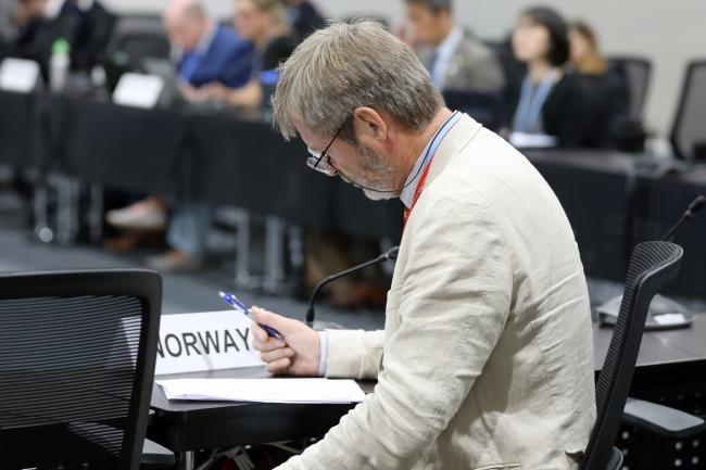 Peer Stiansen, Norway - ClimateCOP27- 19Nov2022 - Photo | IISD Earth ...