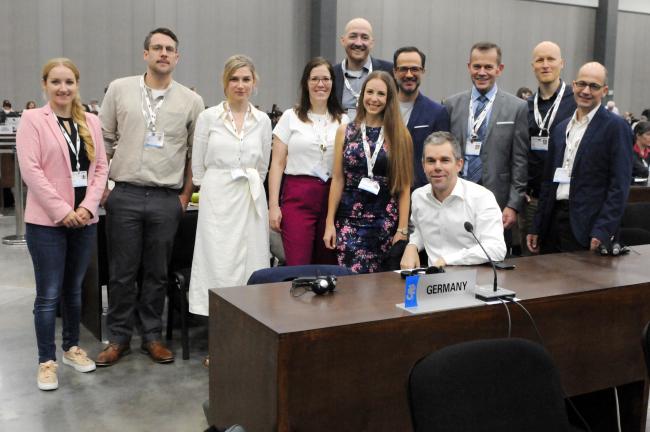 The German delegation at CITES CoP19 - 25Nov2022 - Photo | IISD Earth ...