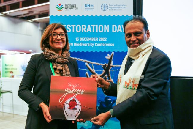 Maria Helena Semedo, Deputy Director-General, FAO, with Asok Kumar ...