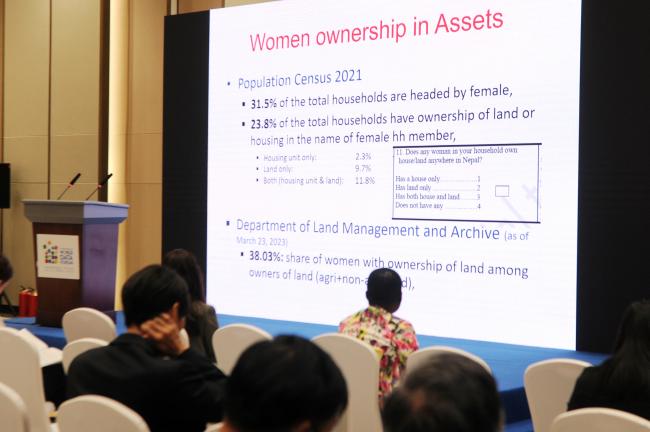 Slide by Mahesh Kumar Subedi, NSO-Nepal - UN World Data Forum 2023 ...