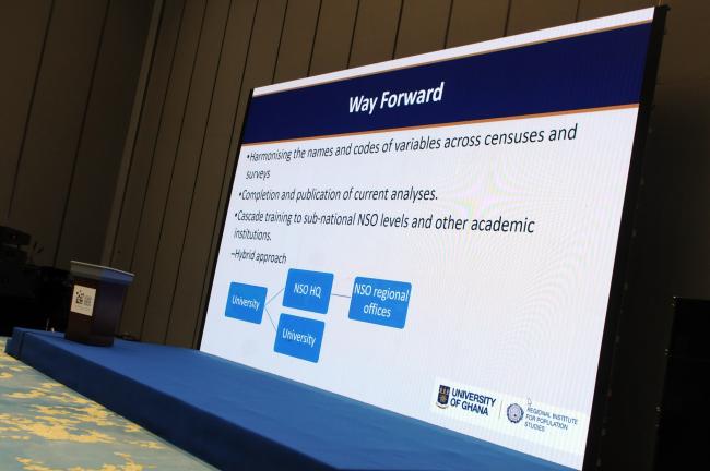 A slide by Pearl Kyei, University of Ghana - UN World Data Forum 2023 ...
