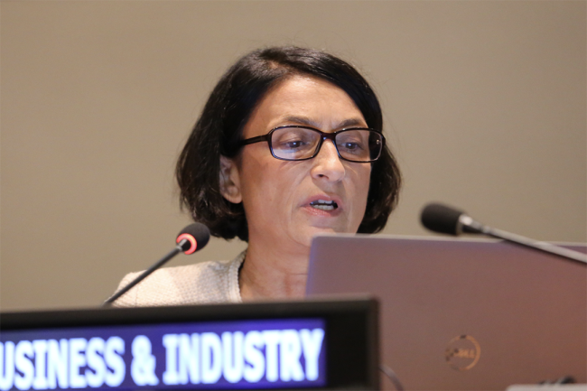 Sandra Suppa, Faber Castell - UNFF18 - 11May2023- Photo | IISD Earth ...