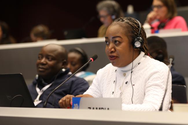 Lusizi Mary Mwale, Zambia - SC77 - 7Nov23 - photo | IISD Earth ...