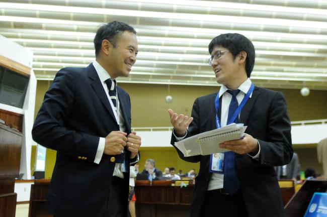 Nathaniel Khng, Singapore, and Hiroaki Ishihara, Japan - ISA Council ...