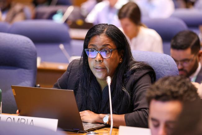 Jenny Sharyne Bowie Wilches, Colombia - CBD-DSI2 - 16Aug2024 - Photo ...