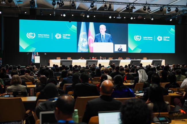 Opening Plenary 3 - UNFCCC-COP29 - 11Nov2024 - Photo | IISD Earth ...