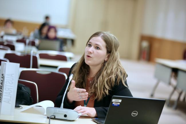 Cassandra - ittc60 - 4dec2024 - photo | IISD Earth Negotiations Bulletin