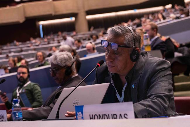 Leonel Edgardo Marineros Sanchez, Honduras - CITES_SC78_6feb2025-photo ...