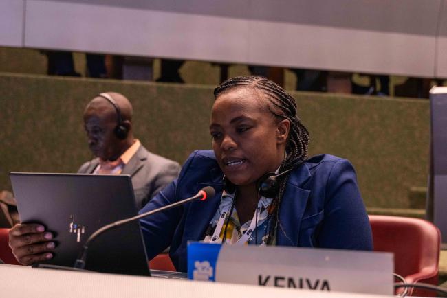 Monica Njogu, Kenya - CITES_SC78_6feb2025-photo | IISD Earth ...