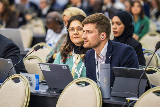 Kristopher Blake_CITES COP20_28Nov_photo.jpg | IISD Earth Negotiations ...