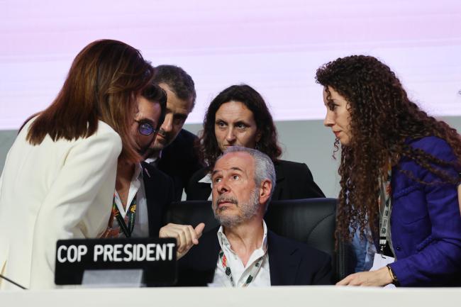 COP 30 President André Corrêa do Lago (center) - UNFCCC COP 30 - 22Nov ...